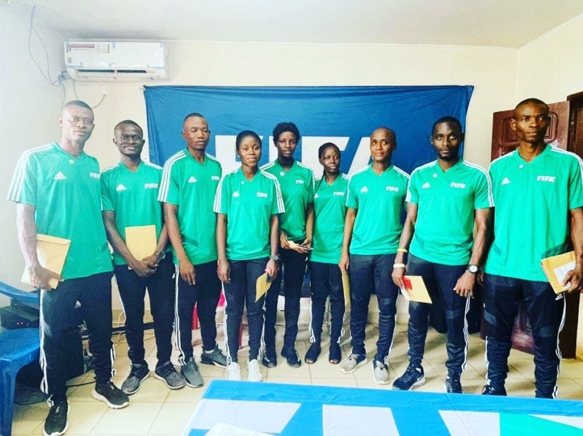 SLFA Unveils 2022 FIFA Listed Sierra Leonean Referees - Sierra Leone ...