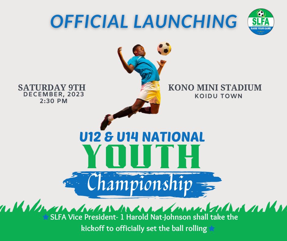 SLFA to Launch First National Youth Championship in Sierra Leone ...