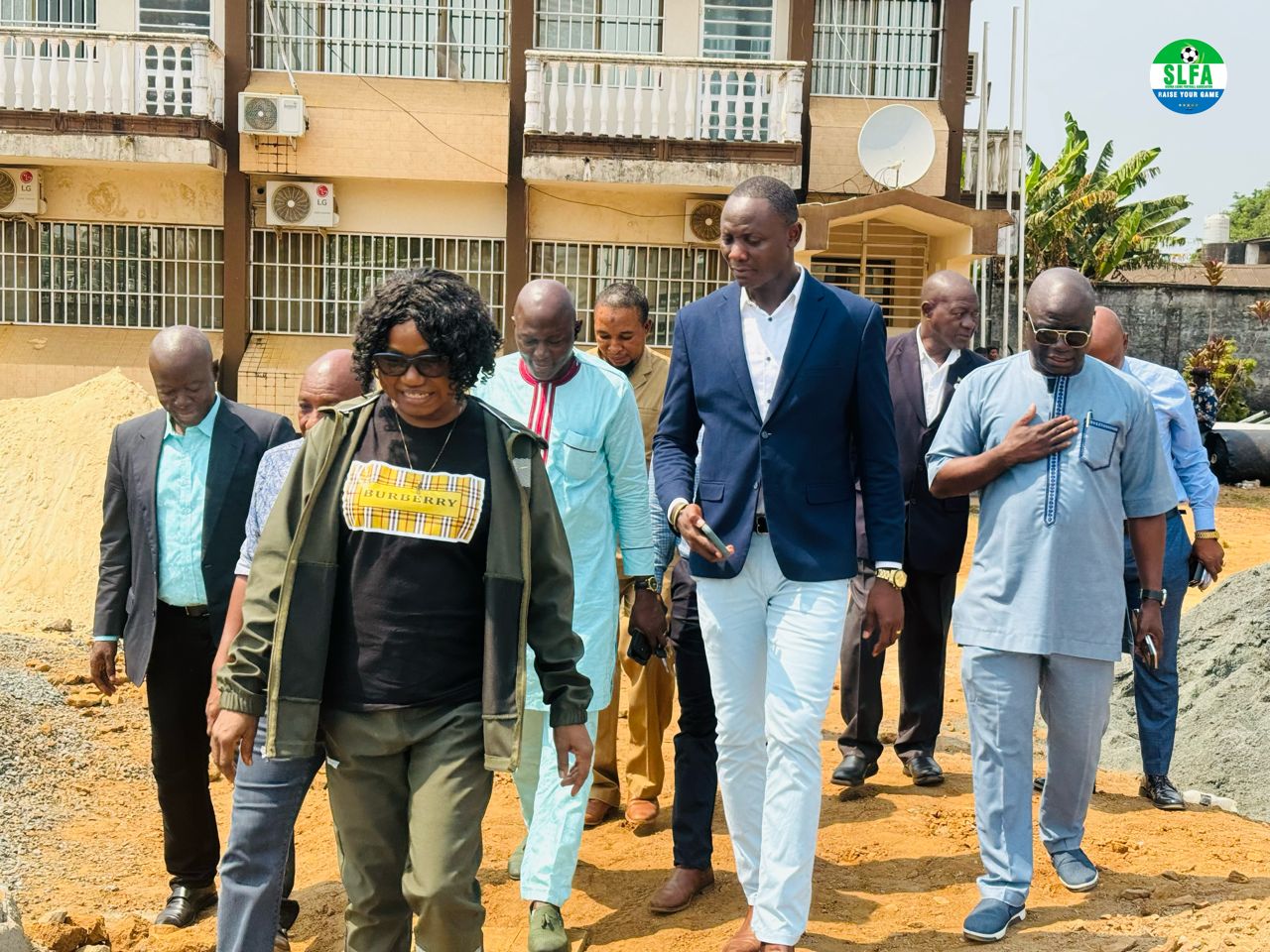 Top MOS and NSA Officials Inspect FIFA Artificial Turf Construction ...
