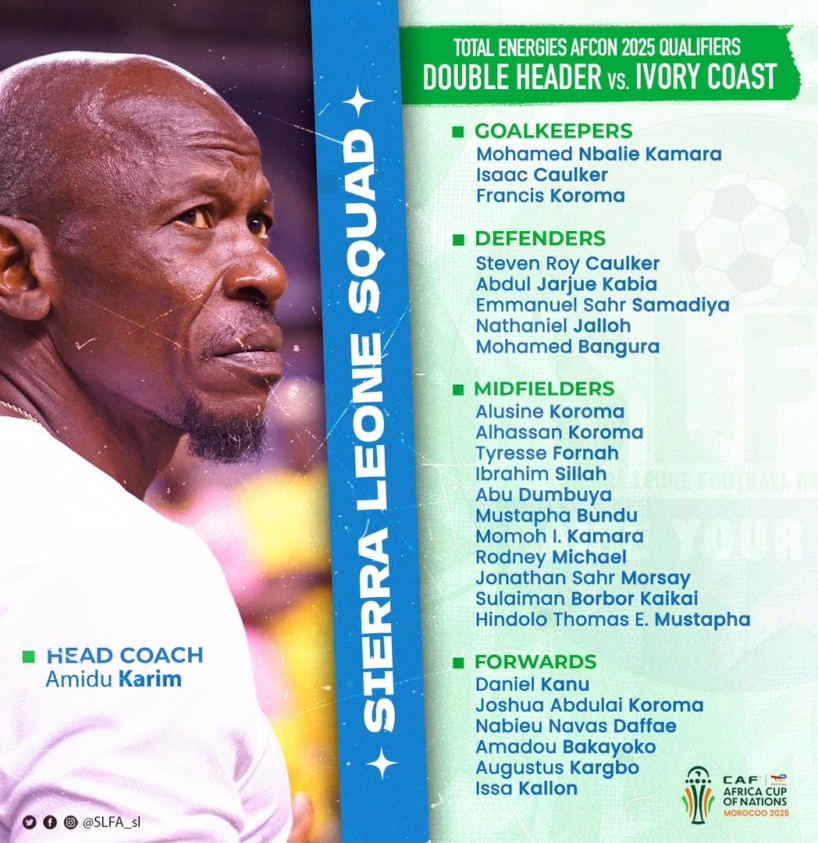 Home - Sierra Leone Football Association